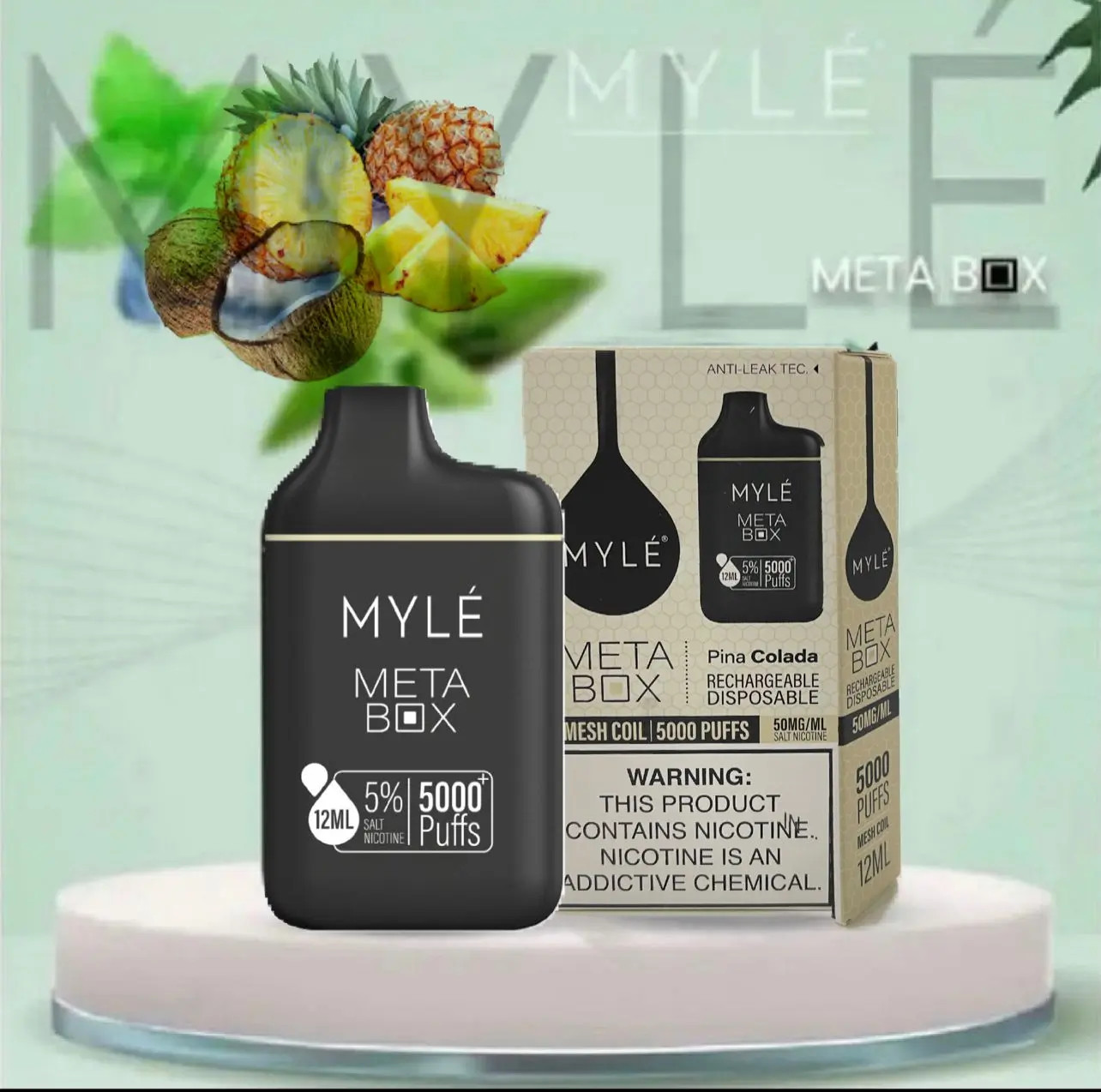Myle Meta Box – Golden Vape